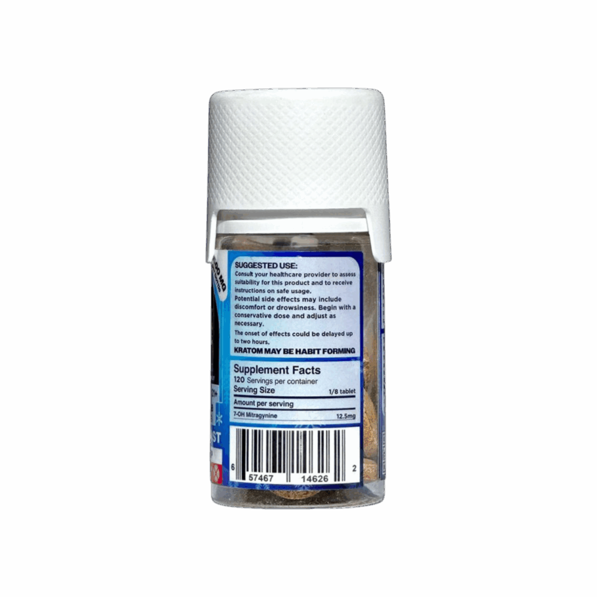 7STAX 7OH Kratom Extract Tablets Arctic Berry Blast 1500mg- 15ct ...