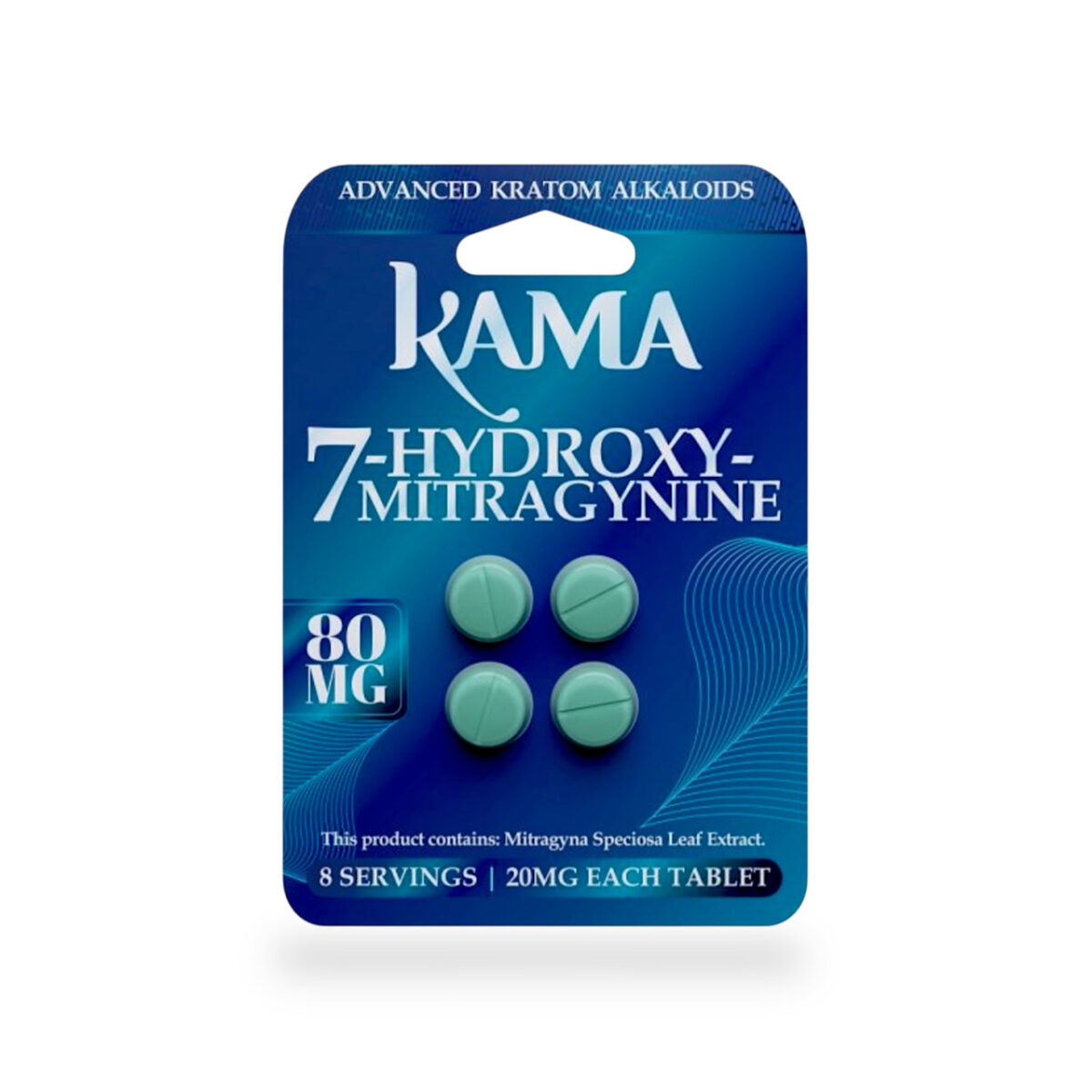 Kama Pseudoindoxyl Chewable 7OH Kratom Extract Tablets Purple 200mg ...