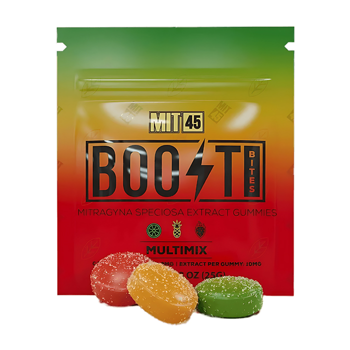 MIT45 Boost Bites Kratom Extract Gummies - 5ct | High Potency for ...