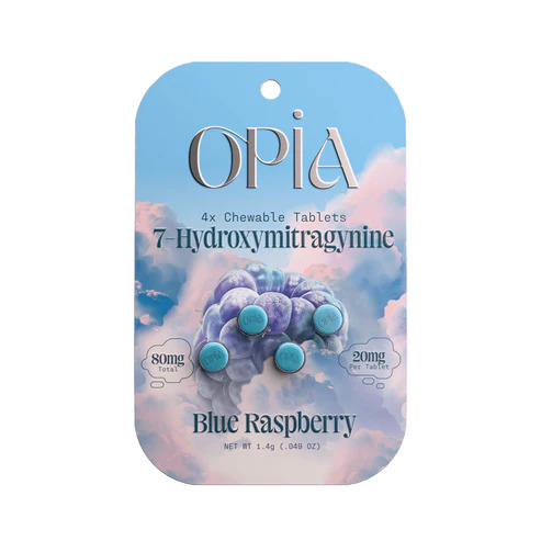 OPiA 7OH Kratom Extract Tablets Mintopia 80mg - 4ct (20mg/tab) | Kures ...