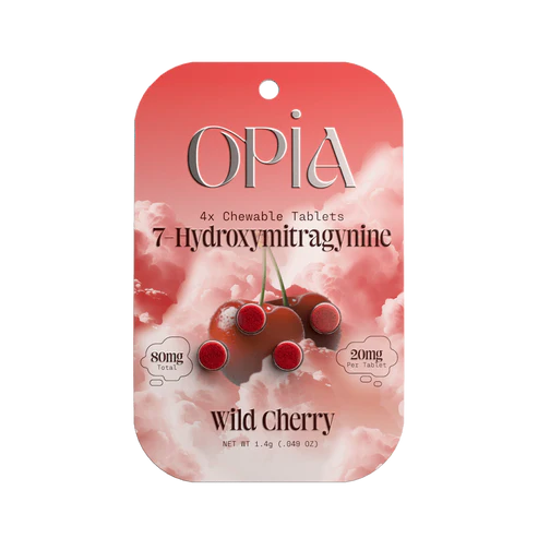 OPiA 7OH Kratom Extract Tablets Mintopia 80mg - 4ct (20mg/tab) | Kures ...