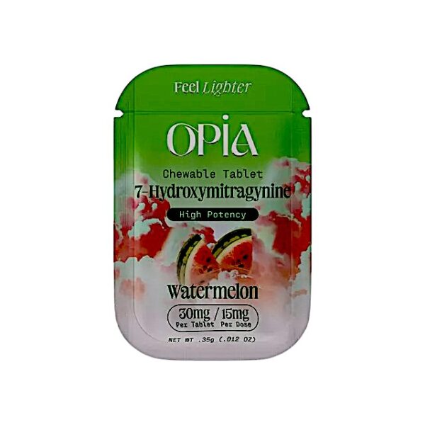 OPiA High Potency 7OH Kratom Extract Tablets Watermelon (30mg/tab ...