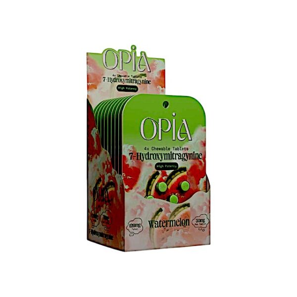 OPiA High Potency 7OH Kratom Extract Tablets Watermelon (30mg/tab ...