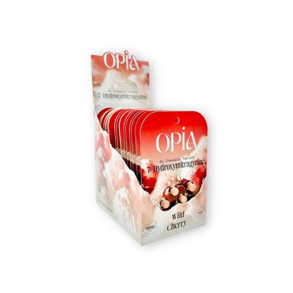 OPiA 7OH Kratom Extract Tablets Wild Cherry 80mg - 4ct (20mg/tab ...