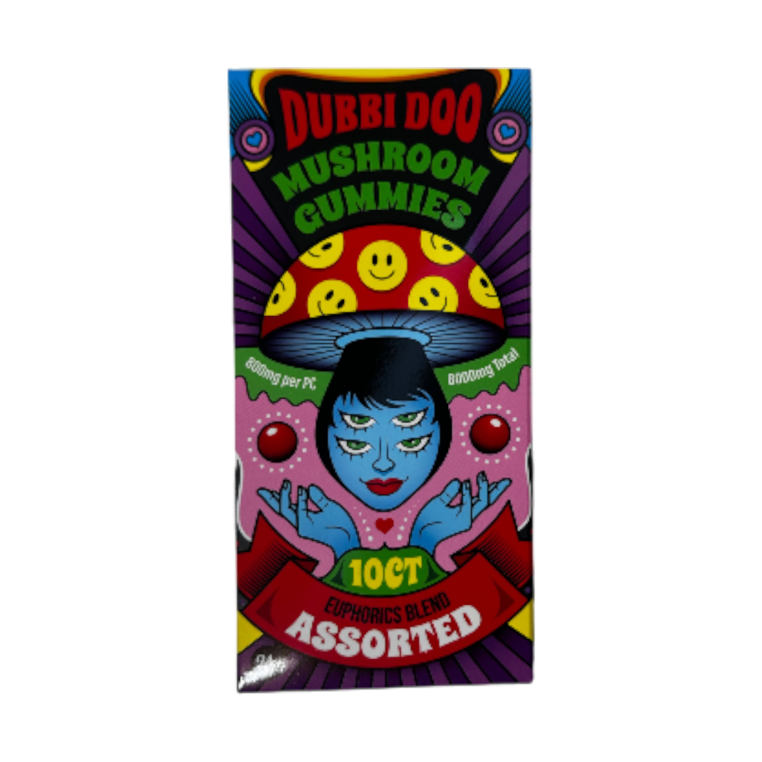 Dubbi Doo Euphoric Blend Microdosing Tablets Blue Comets 1800mg– 3ct ...