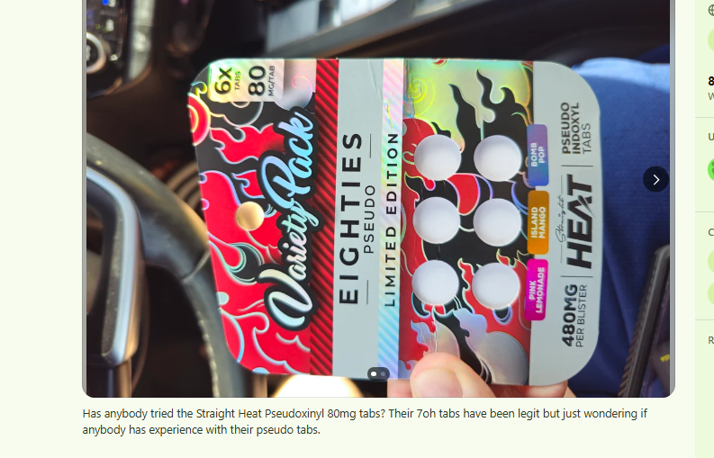 Straight Heat Pseudo or MIT Kratom?