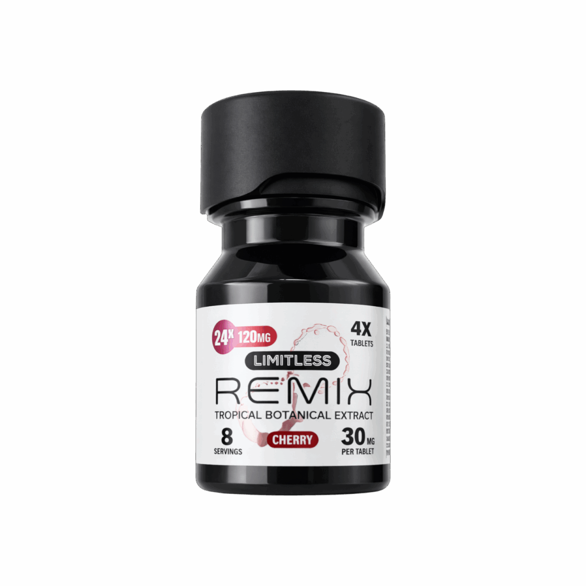 Limitless Remix Tablets Mango 120mg - 4ct (30mg/tab) | Kures Apothecary