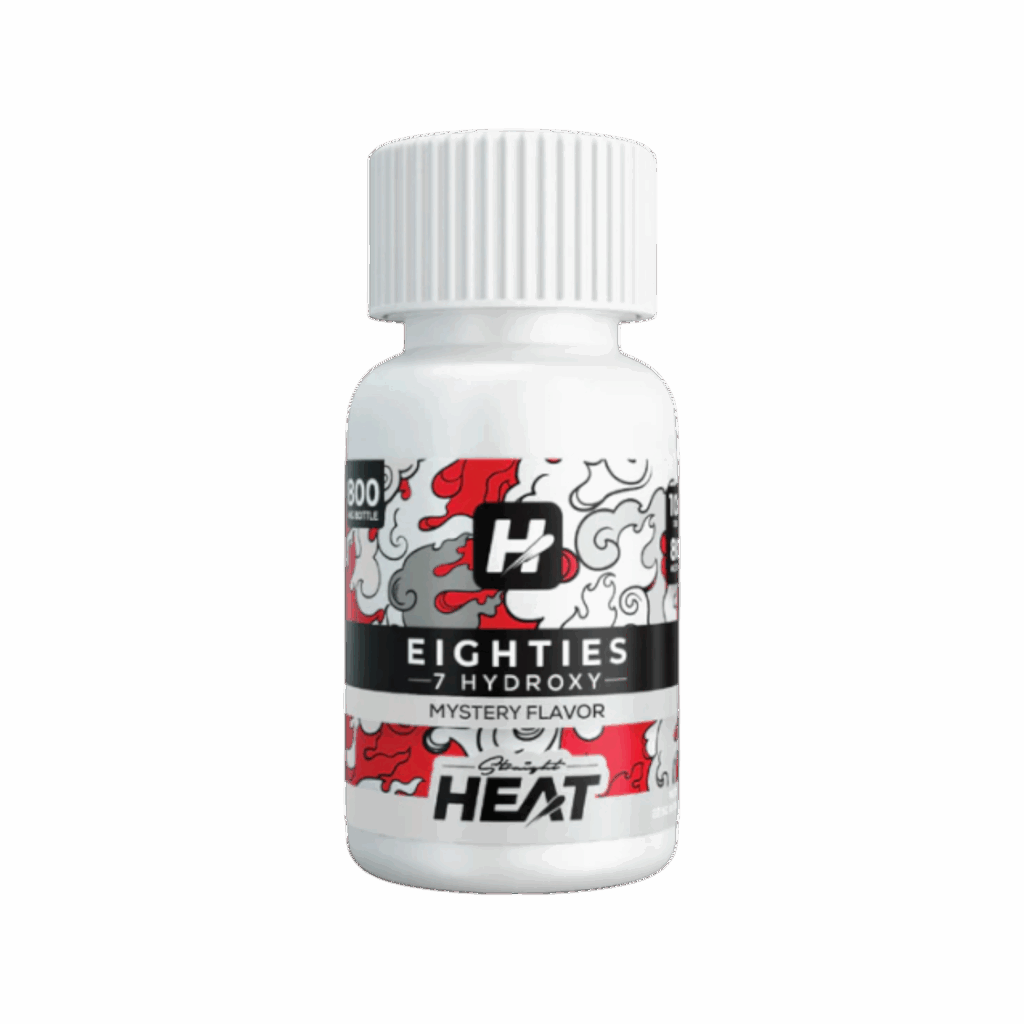 Straight Heat Eighties 7OH Kratom Extract Tablets Mystery Flavor 800mg ...