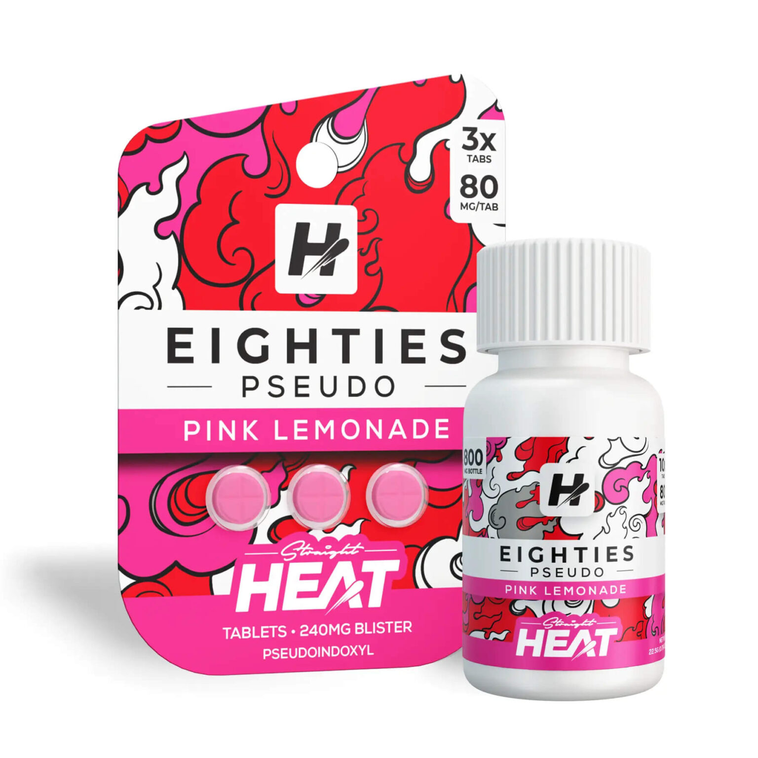 Straight Heat Eighties Chewable 7OH Kratom Extract Tablets Natural ...